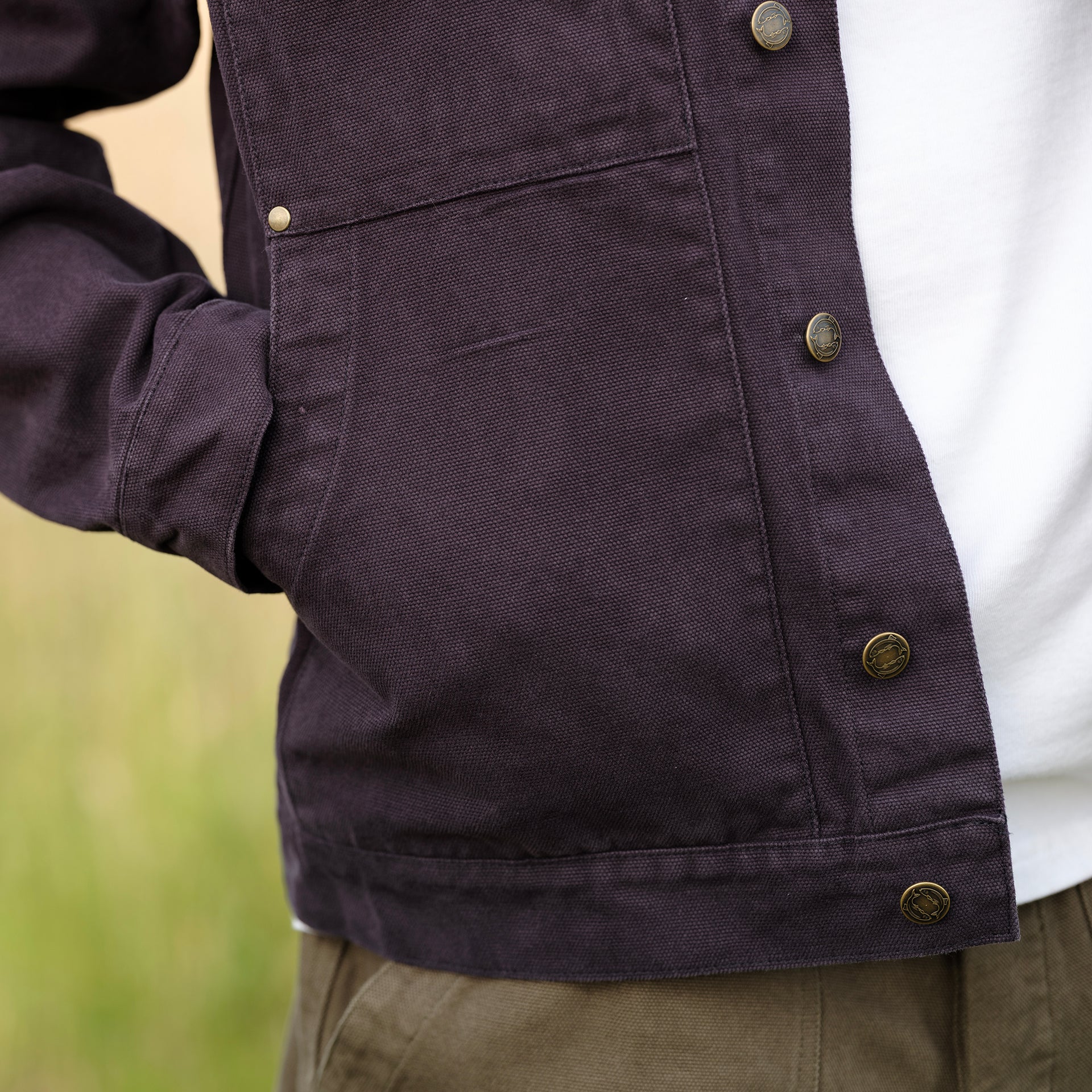 The Drivers Jacket - Navy – yarmouthoilskins