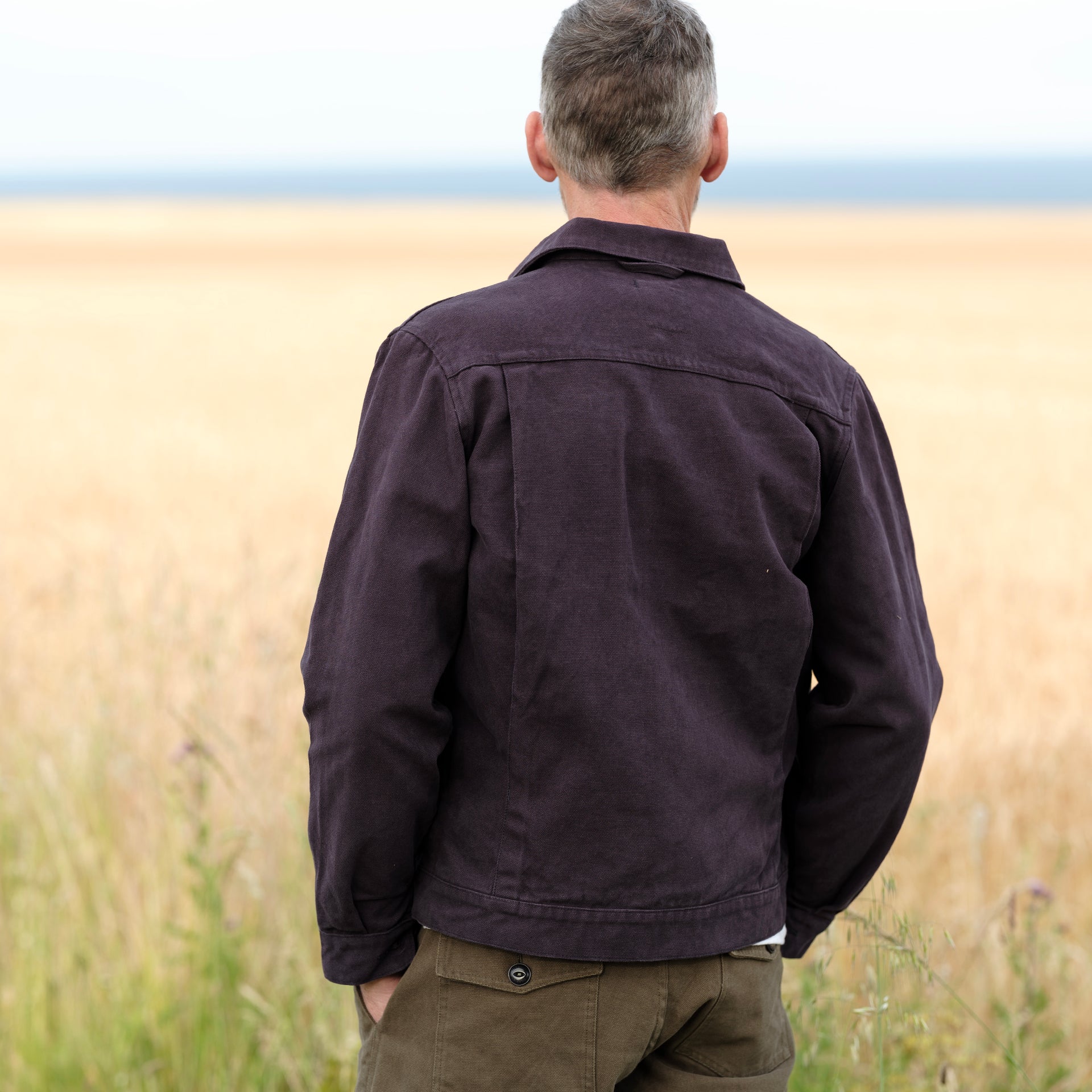 The Drivers Jacket - Navy – yarmouthoilskins