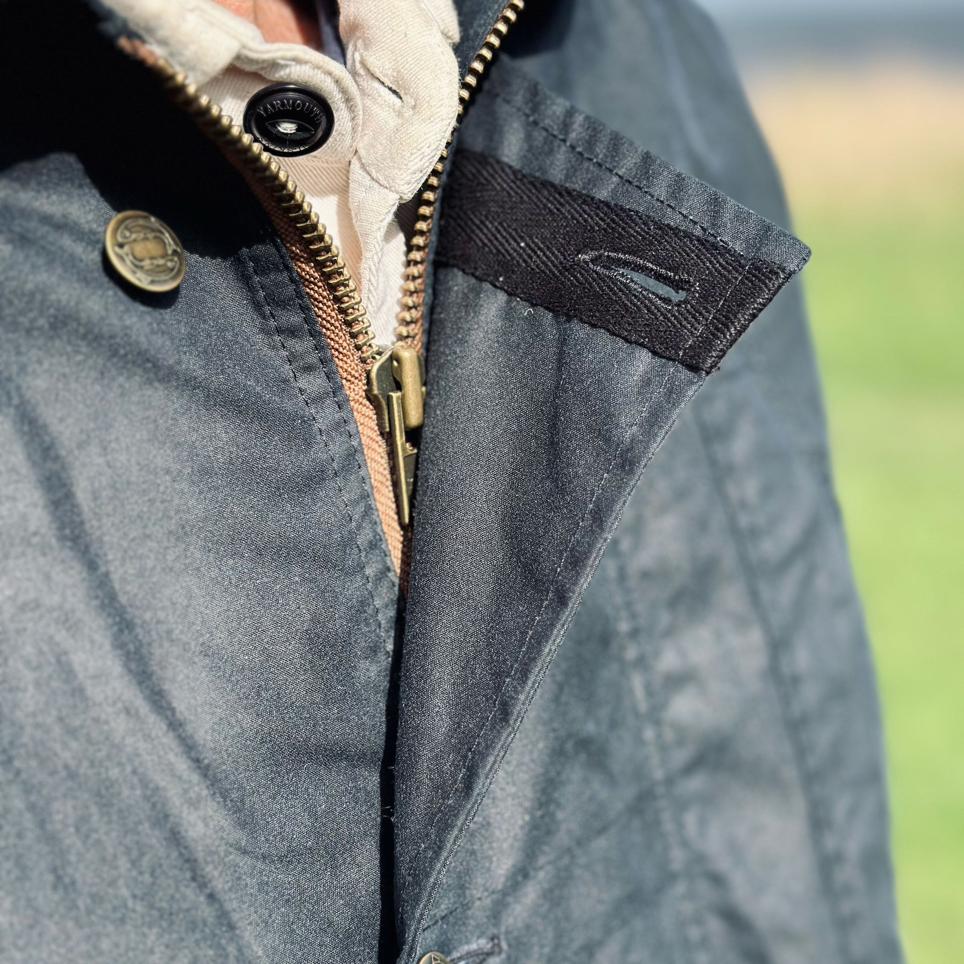 The Slicker Jacket - Navy – yarmouthoilskins