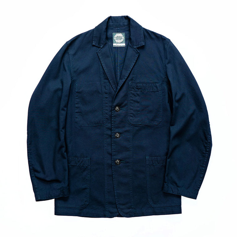 The Engineer Jacket - Navy – yarmouthoilskins